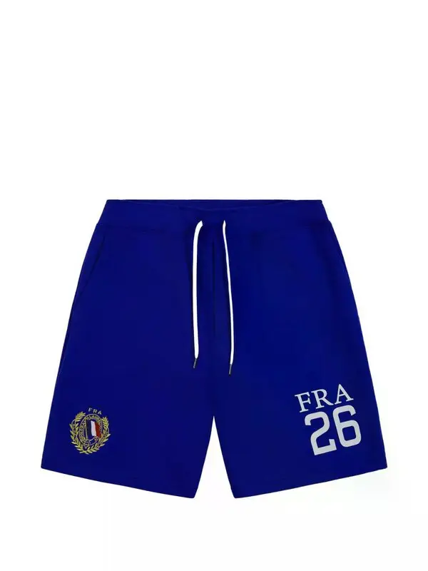 Polo Ralph Lauren France Double-knit Shorts - Blue