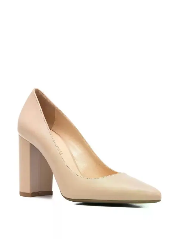 SERGIO MORETTI FIRENZE Pointed-toe Block-heel Pumps