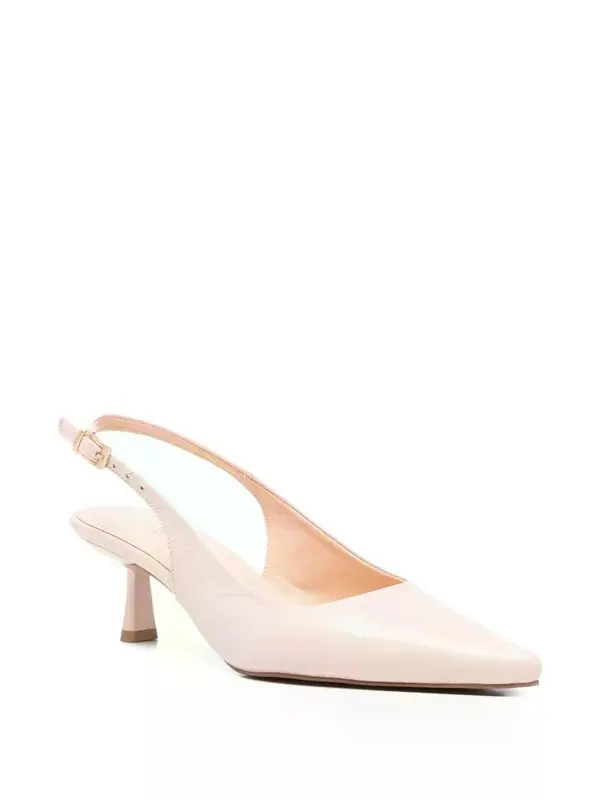 SERGIO MORETTI FIRENZE Pointed-toe Slingback Pumps