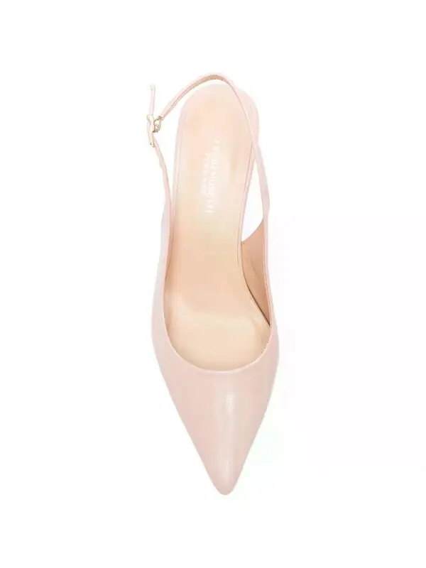 SERGIO MORETTI FIRENZE Pointed-toe Slingback Pumps
