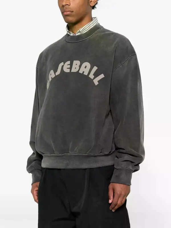 Fear Of God Logo Print Cotton Sweater