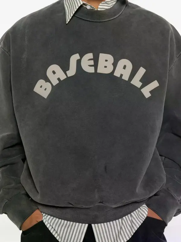 Fear Of God Logo Print Cotton Sweater