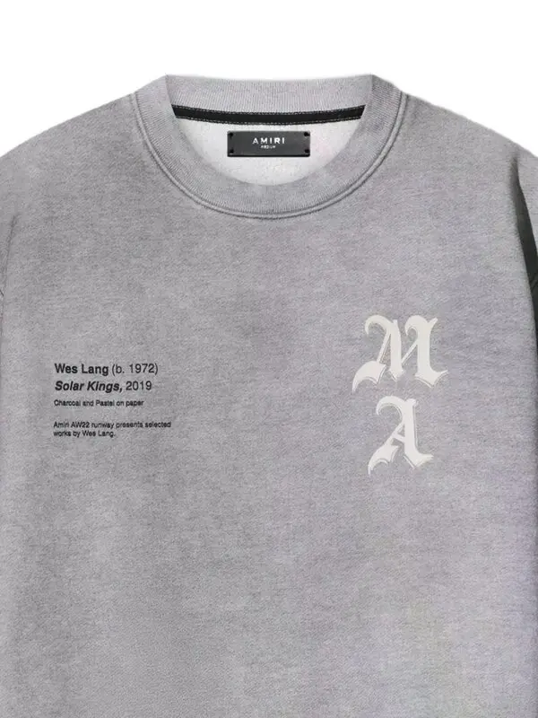 Amiri X Wes Lang Solar Kings Sweatshirt