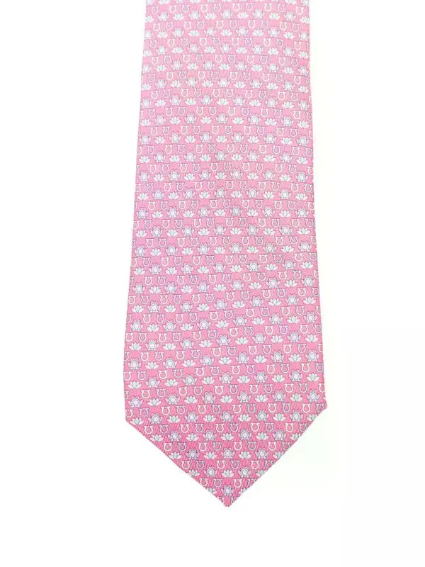 FERRAGAMO Gancini Lotus Tie