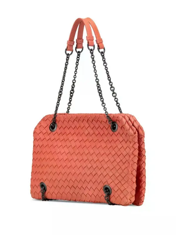 Bottega Veneta Intrecciato Duo Shoulder Bag