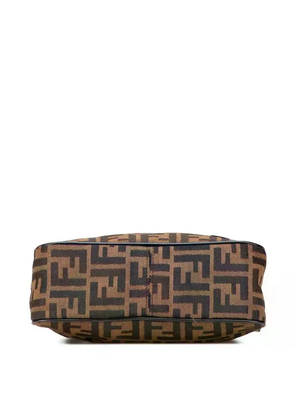Fendi Zucca Canvas Shoulder Bag