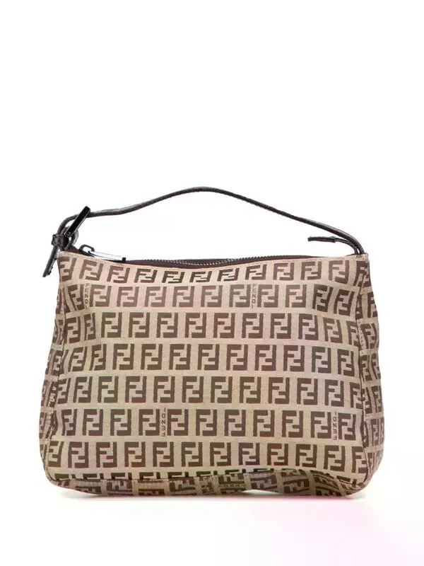 Fendi Zucchino Canvas Handbag
