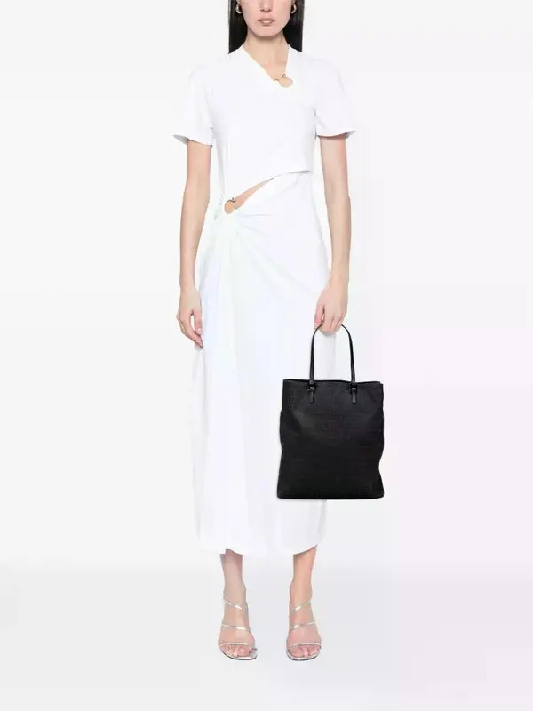 Fendi Zucchino Canvas Tote Bag