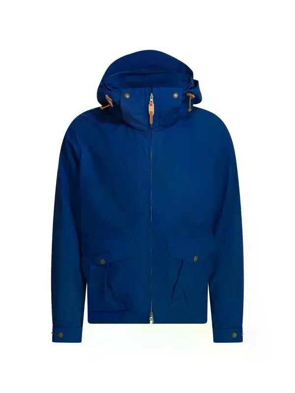 CECCARELLI Hooded Zip-up Jacket - Blue