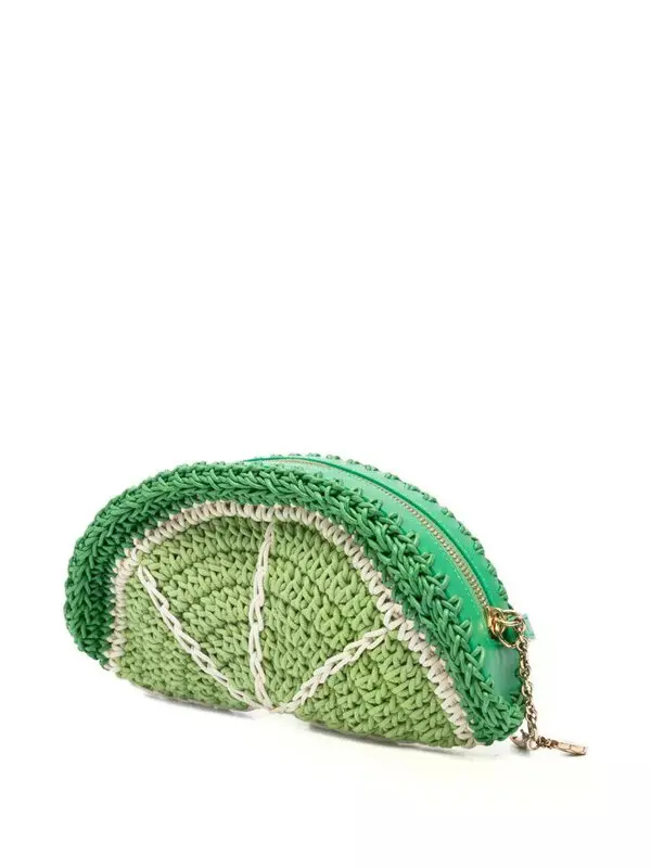 Chloé Tropics Braided Clutch Bag