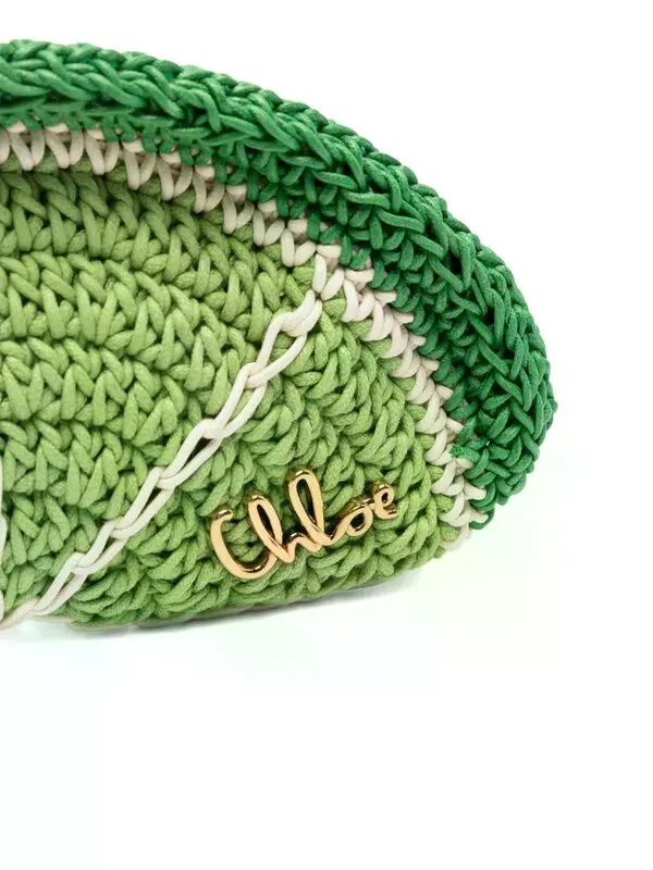 Chloé Tropics Braided Clutch Bag