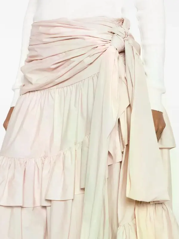 Chloé Ruffled Tiered Maxi Skirt