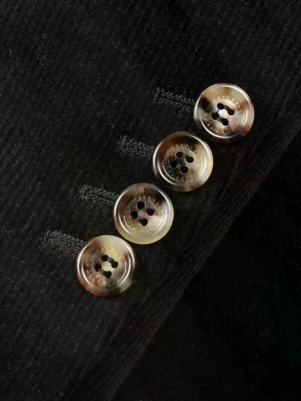 Brunello Cucinelli Corduroy-texture Double-breasted Blazer