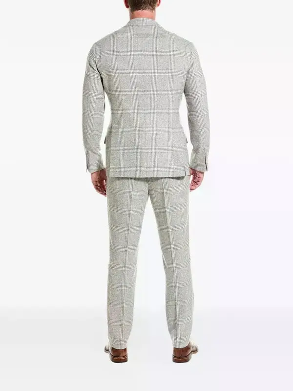 Brunello Cucinelli Plaid Tailored Suit
