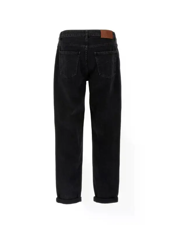 Brunello Cucinelli Logo Patch Jeans