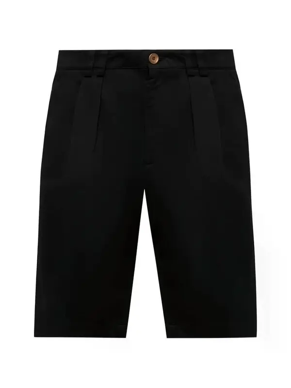 Brunello Cucinelli Tailored Pleated Shorts - Black