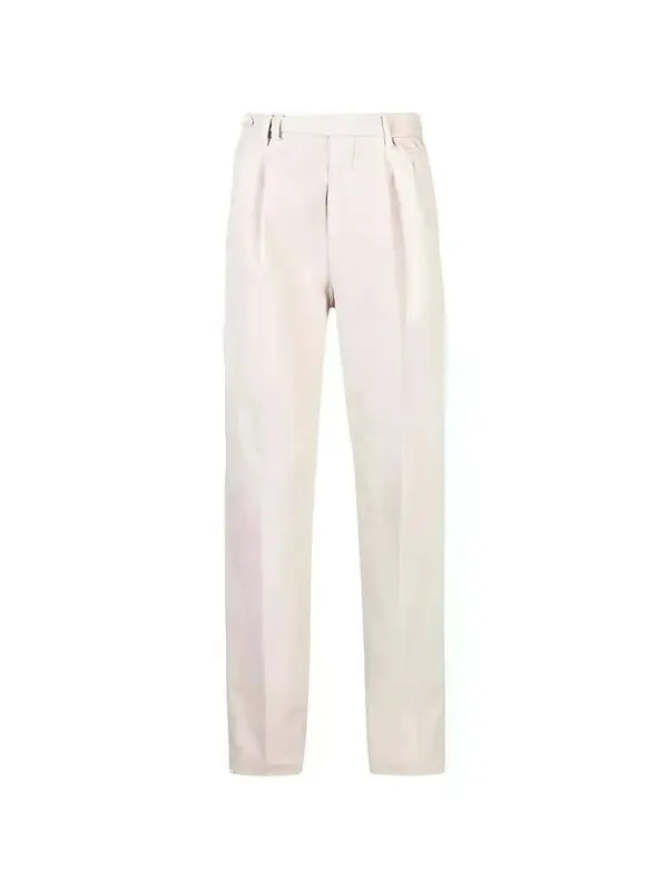 Brunello Cucinelli Beige Pleated Tailored Trousers - Neutrals