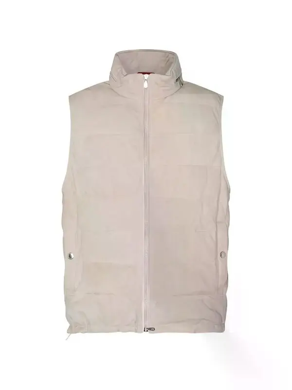 Brunello Cucinelli Quilted Leather Gilet