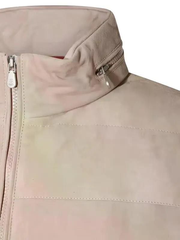 Brunello Cucinelli Quilted Leather Gilet