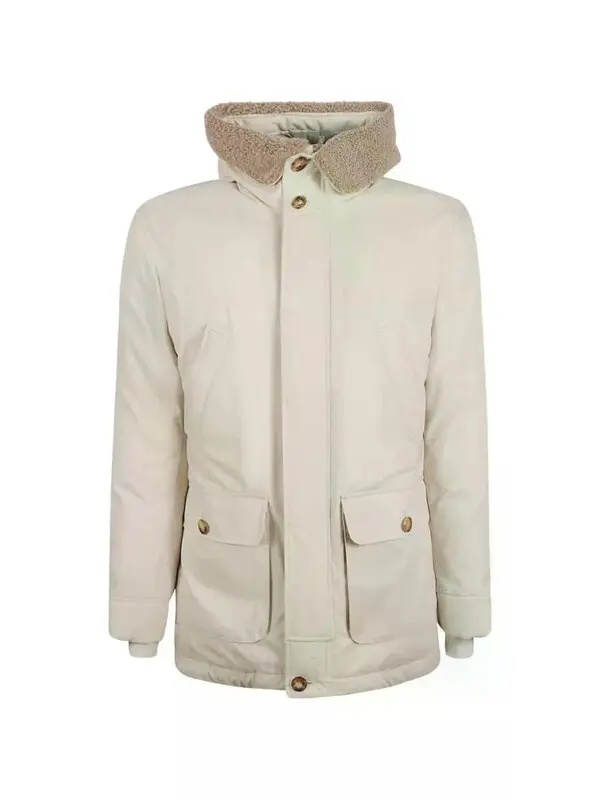 Brunello Cucinelli Shearling Collar Parka