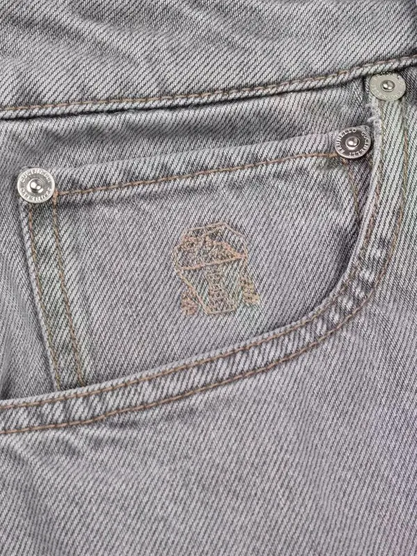 Brunello Cucinelli Twill Five-pocket Jeans