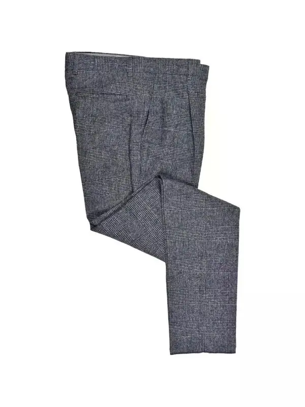 Brunello Cucinelli Check Wool-blend Suit