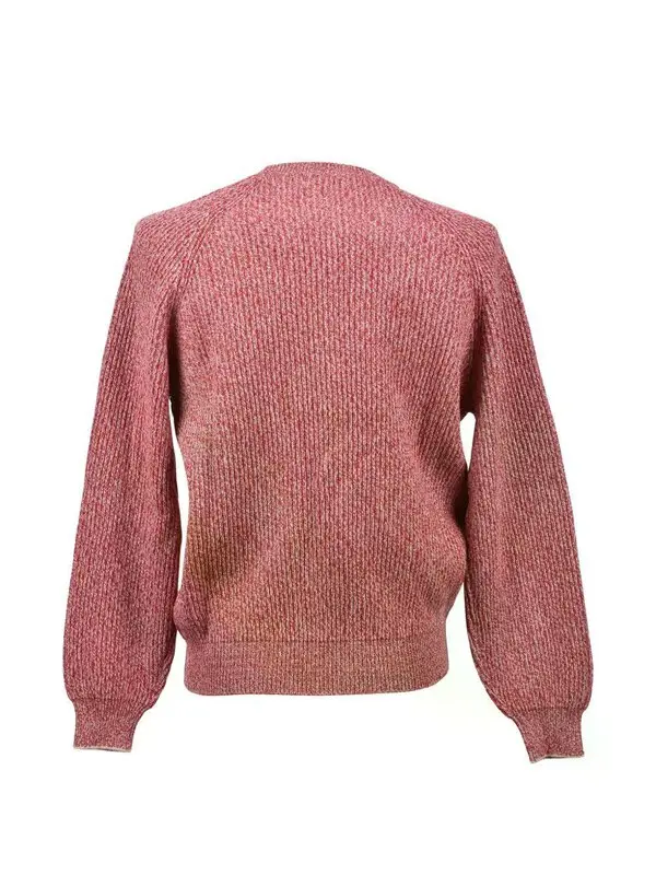 Brunello Cucinelli Ribbed-knit Raglan-sleeve Sweater