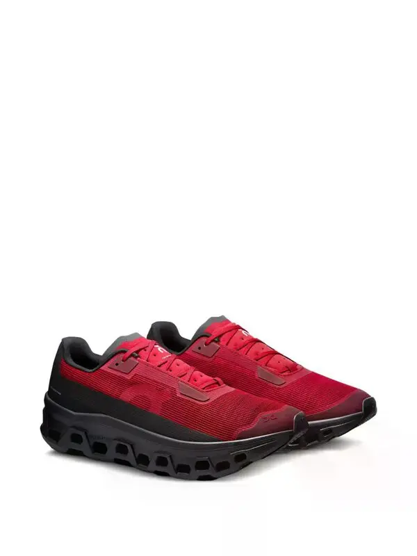 On Void Lace-up Sneakers - Black