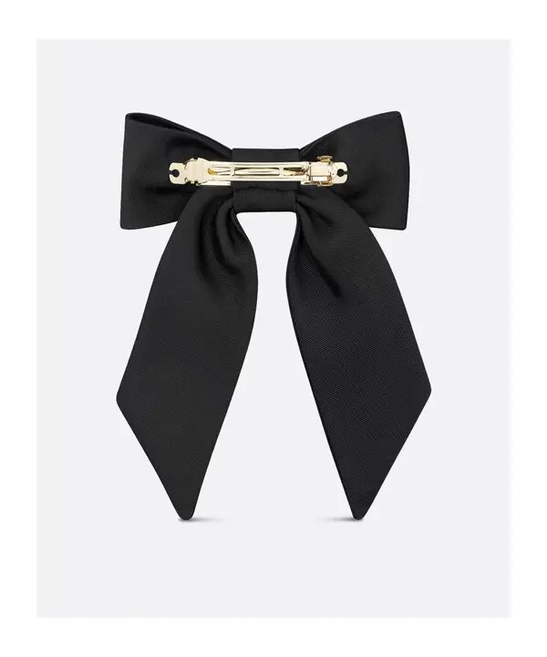 Dior Large Twist Bow Hair Accessory
