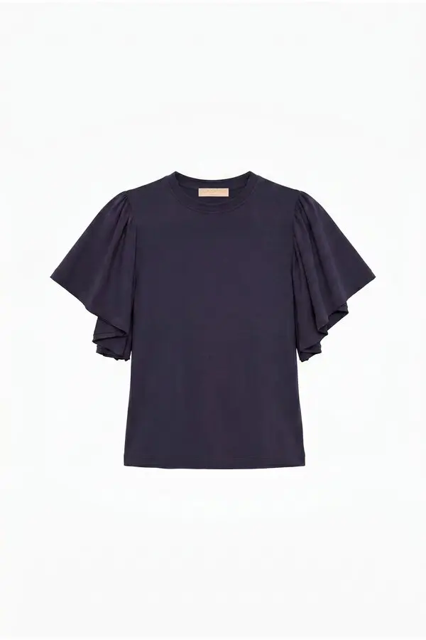Ulla Johnson Cordelia Cotton Top - Midnight