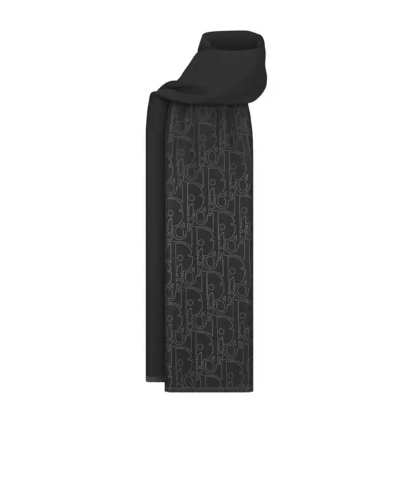 Dior Gradient Gravity Scarf - Black