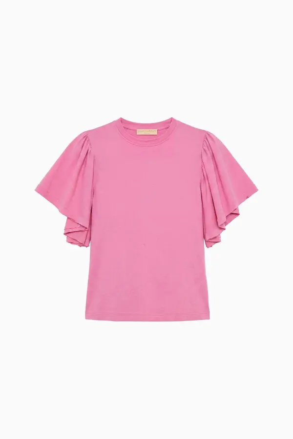 Ulla Johnson Cordelia Cotton Top - Petunia