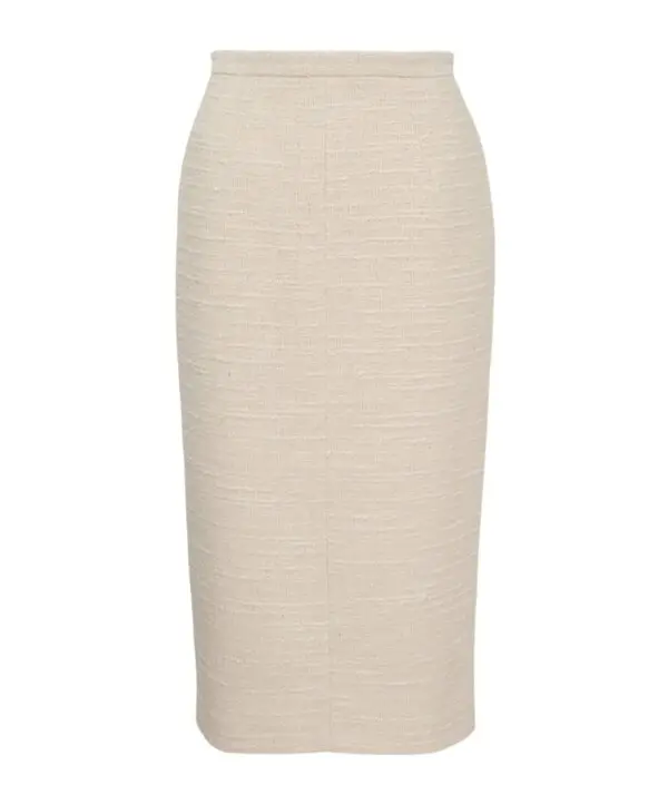 N.21 Textured Pencil Maxi Skirt