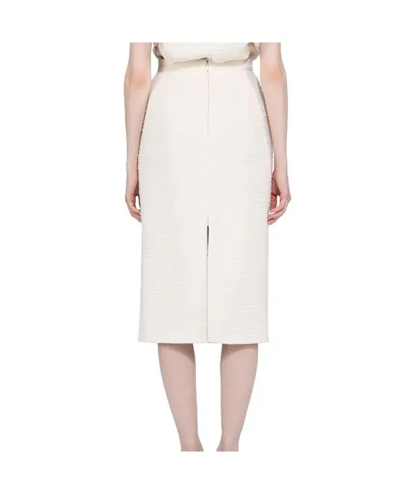 N.21 Textured Pencil Maxi Skirt