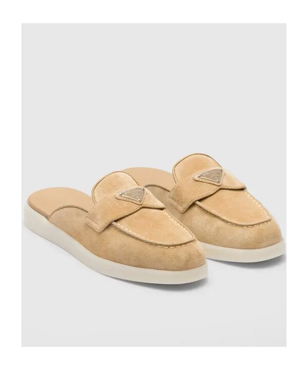 Prada Round Toe Slipper
