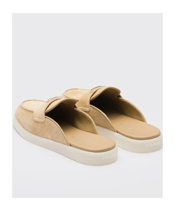 Prada Round Toe Slipper