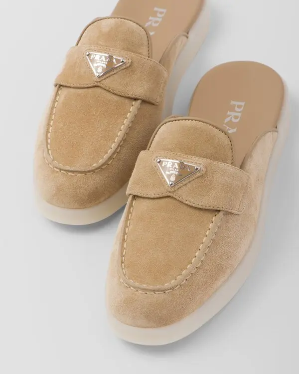 Prada Round Toe Slipper