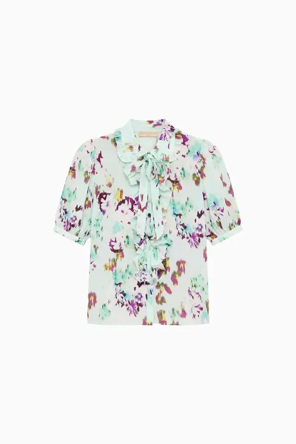 Ulla Johnson Camellia Silk Top