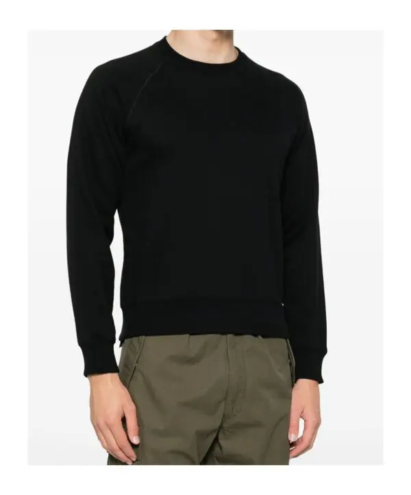 TOM FORD Logo Patch Crewneck Sweatshirt