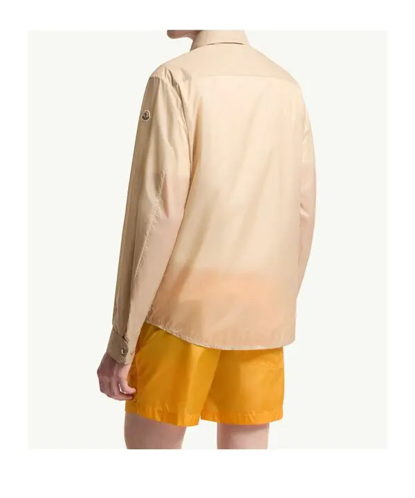 Moncler Logo Patch Long Sleeve Shirt