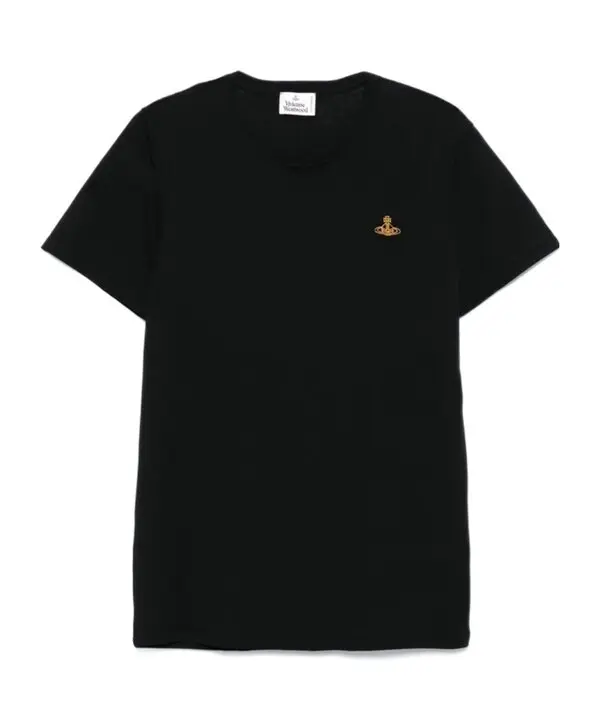 VIVIENNE WESTWOOD Embroidered Cotton T-shirt