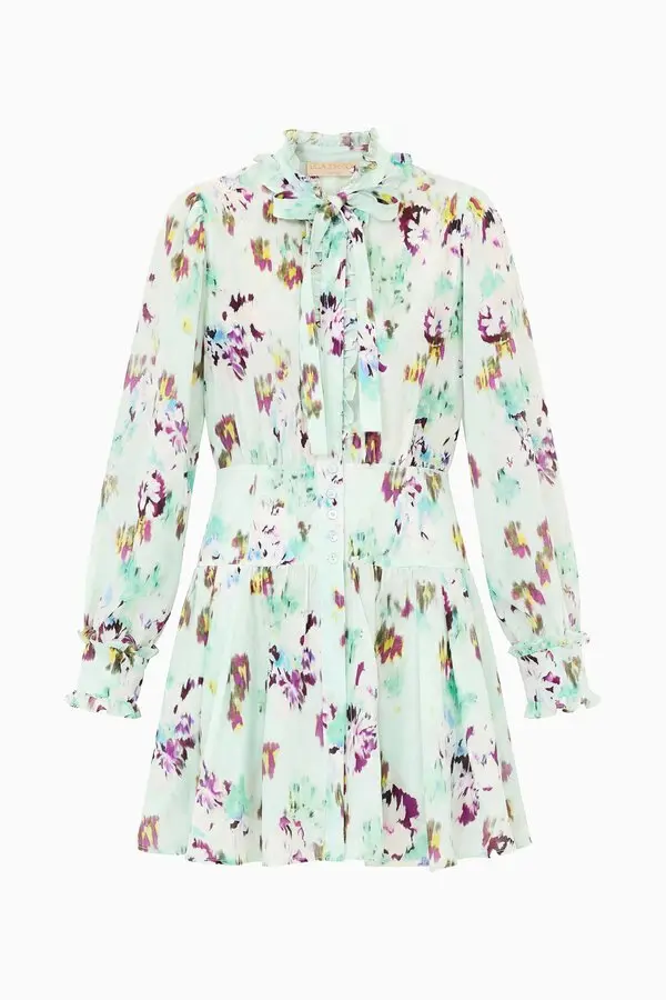 Ulla Johnson Viola Silk Mini Dress