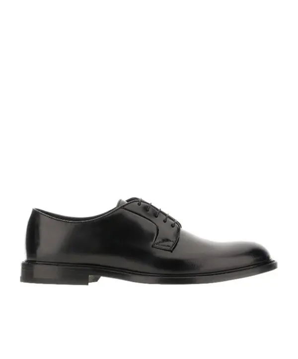 DOUCAL'S Lace-up Derby Shoes - Black