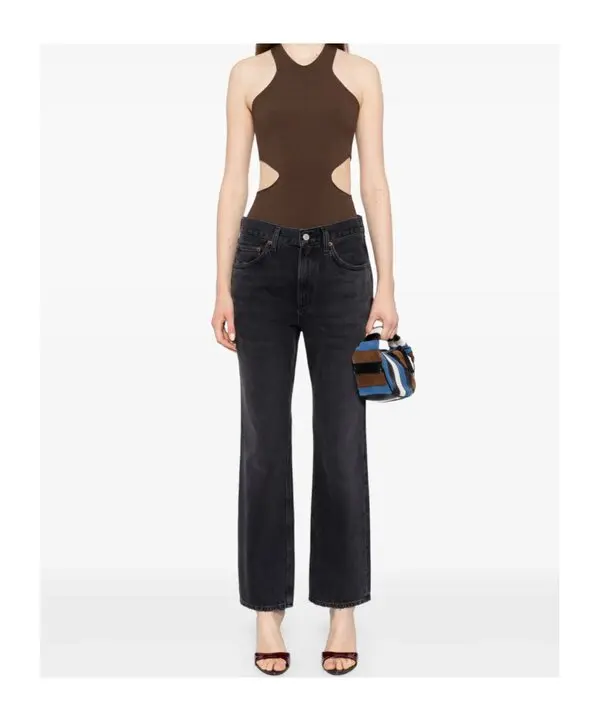 AGOLDE Five-pocket Denim Trousers