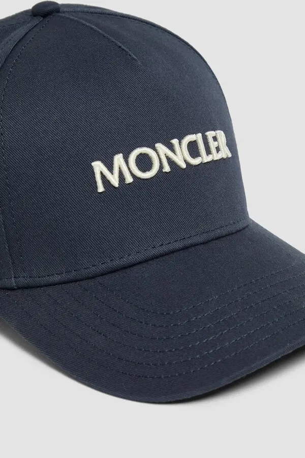 Moncler Logo Embroidered Baseball Cap