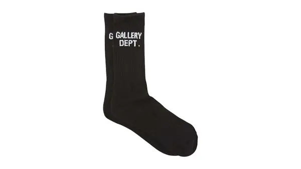 GALLERY DEPT. Crew Socks - Black