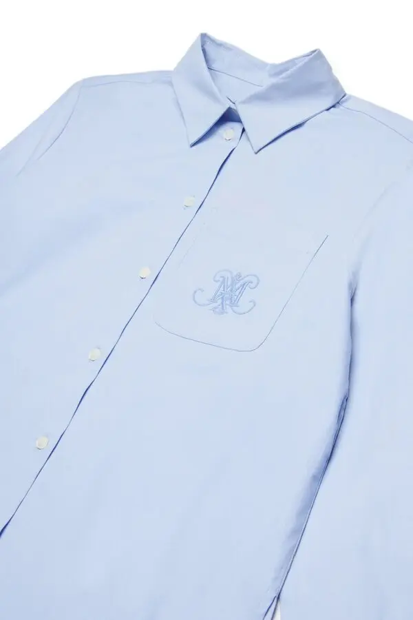 MAXCO. Max&co. Embroidered Cotton Shirt With Classic Collar