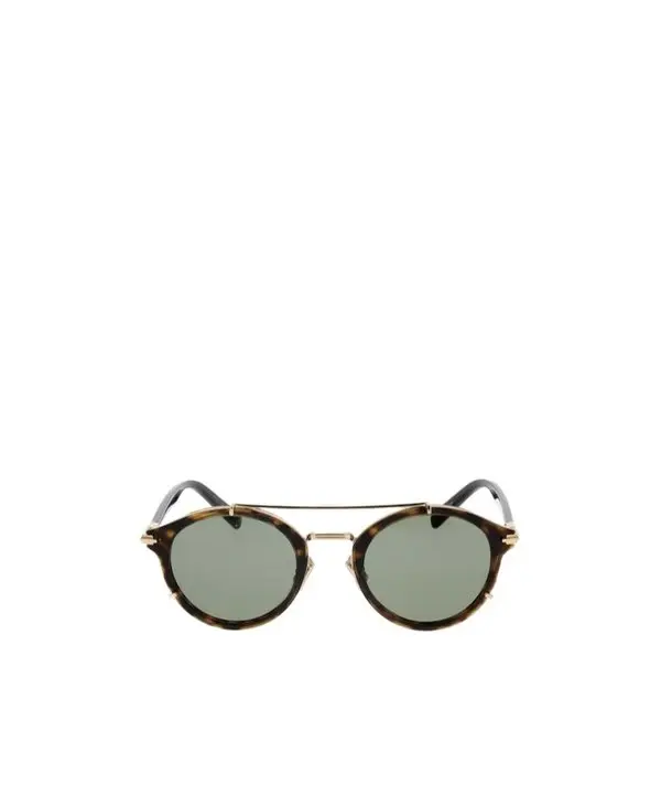 Dior Round-frame Sunglasses - Deep Havana