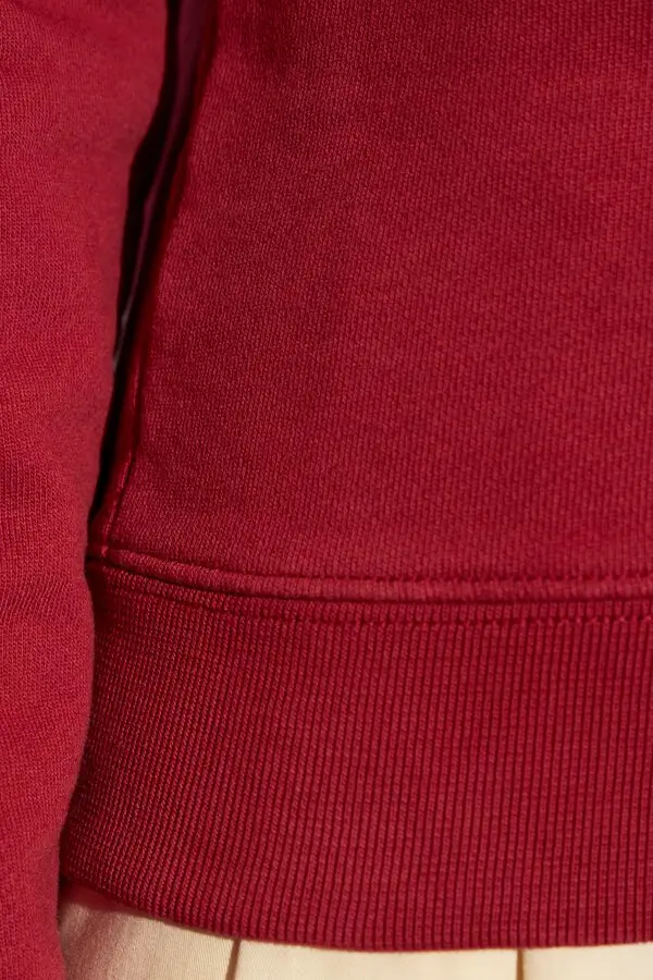 Maison Kitsuné Crewneck Sweatshirt With Fox Head Patch