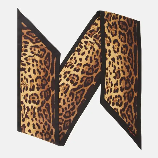Givenchy Animal Print Scarf